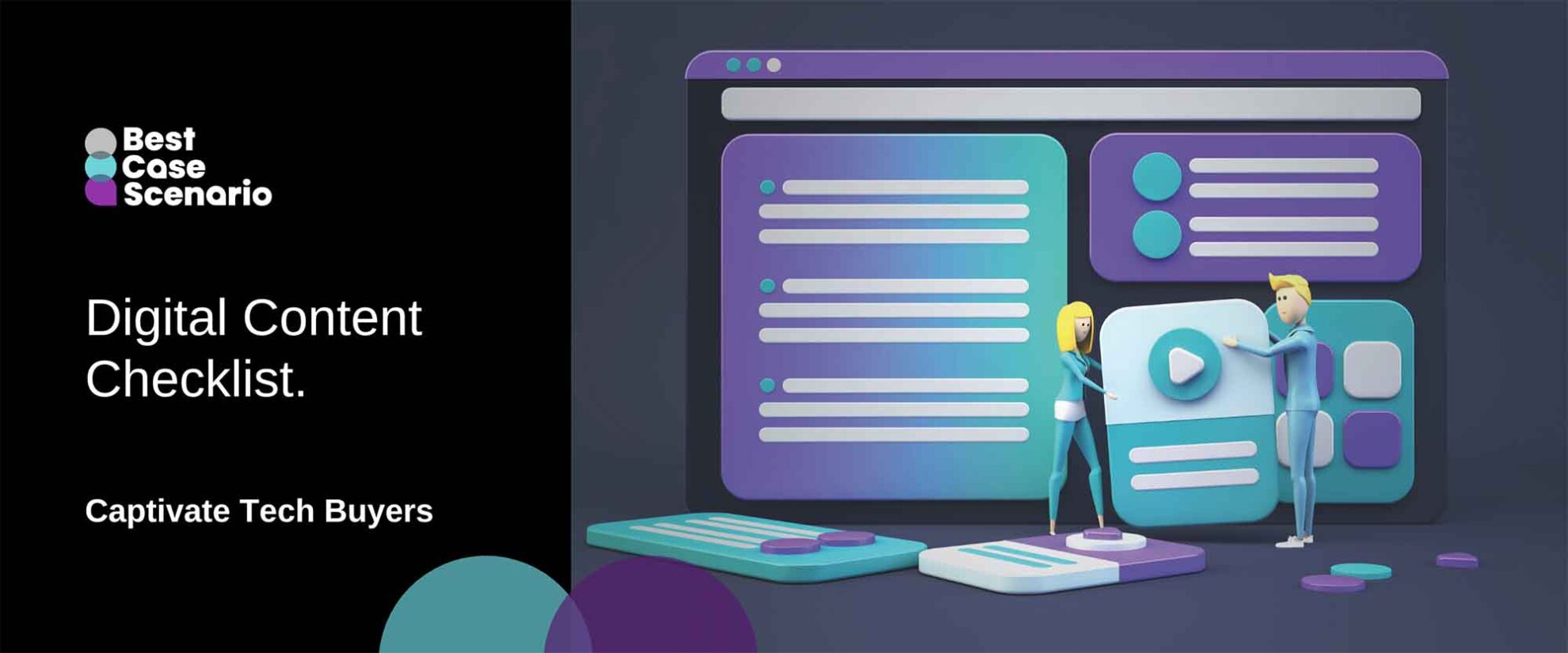 Digital Content Checklist, Captivate Tech Buyers